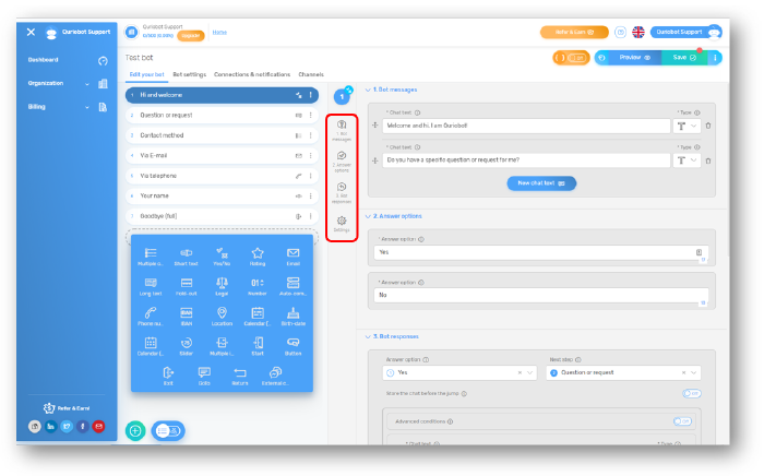 Chatbot Basics - Quriobot Academy