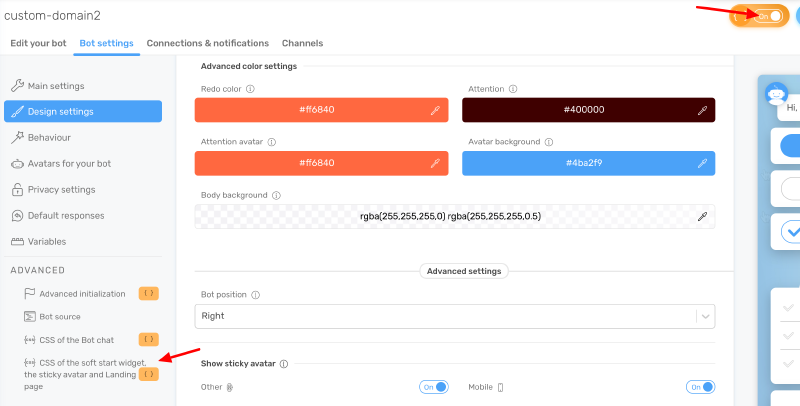 CSS customization for your bot design - Quriobot Academy